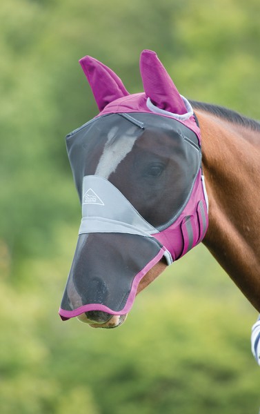 Deluxe Fly Mask With Ears & Nose | R.E. Farm - Horse Wear, Tack ...